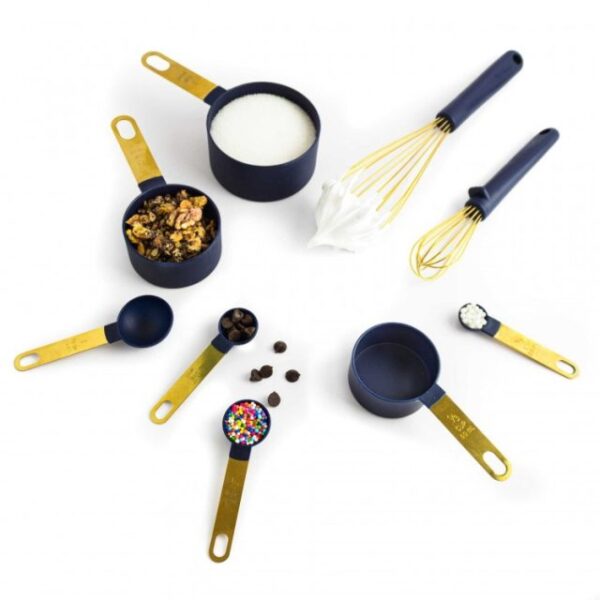 Set de Utensilios para mezclar y medir azul c/10 pzas 2103-0-0069 - Oz ...